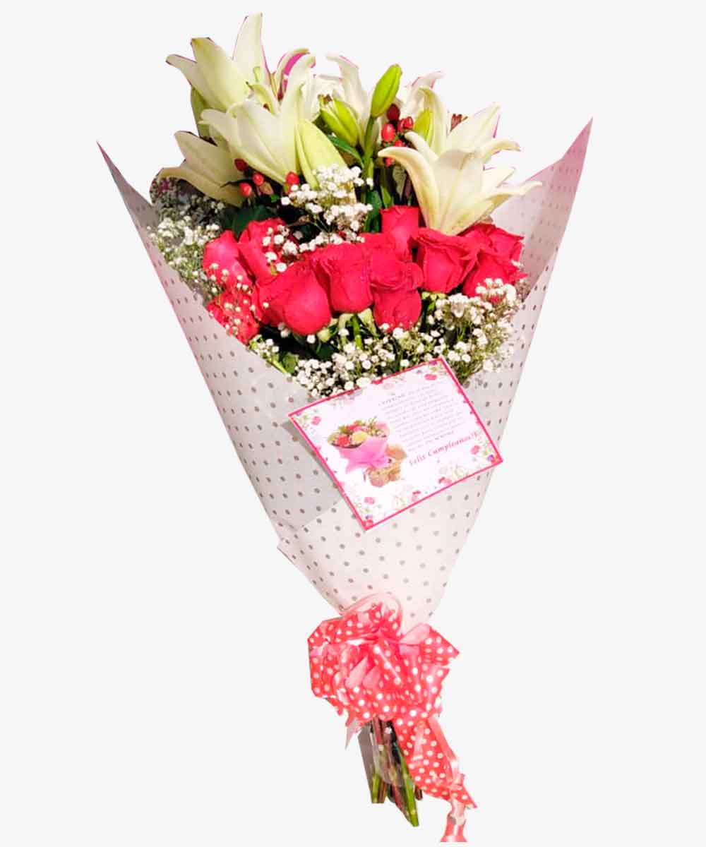 Bouquet de Flores, Grandioso día para ti ️