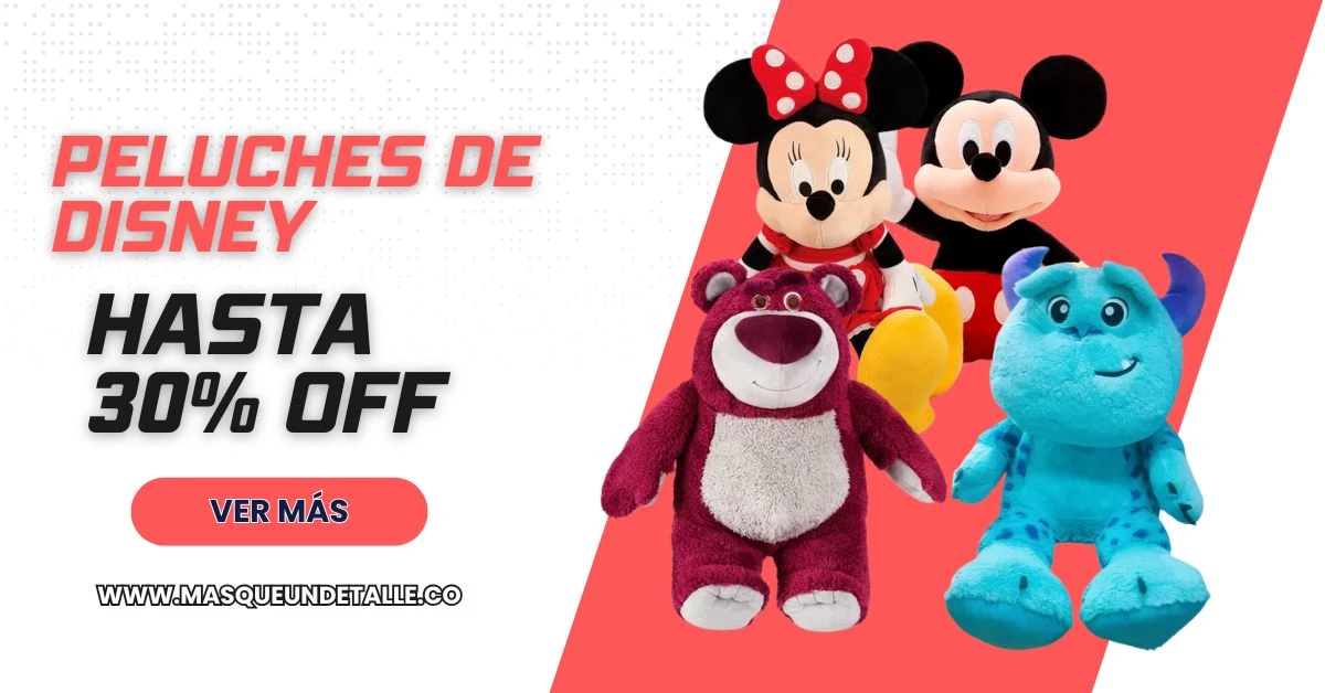 Peluches de Disney ️ Envio GRATIS en Colombia